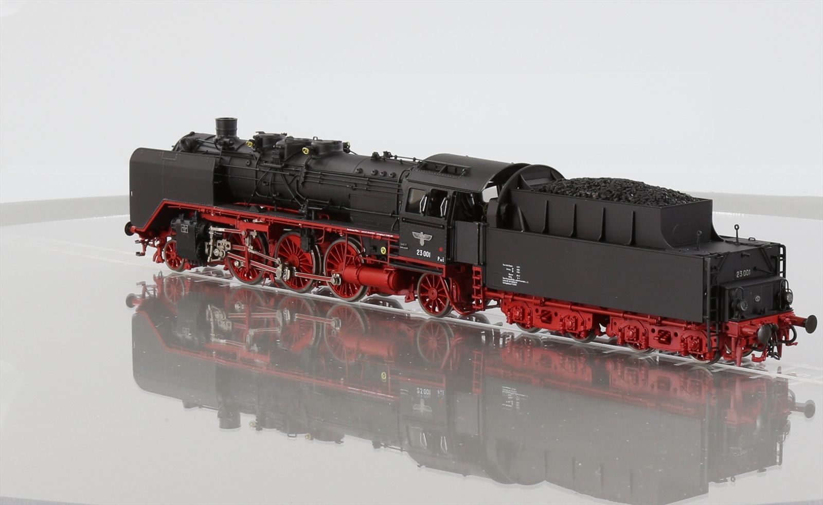 HO European Brass Model Train - TRIX FINE ART 22570 German DRG BR 23 ...