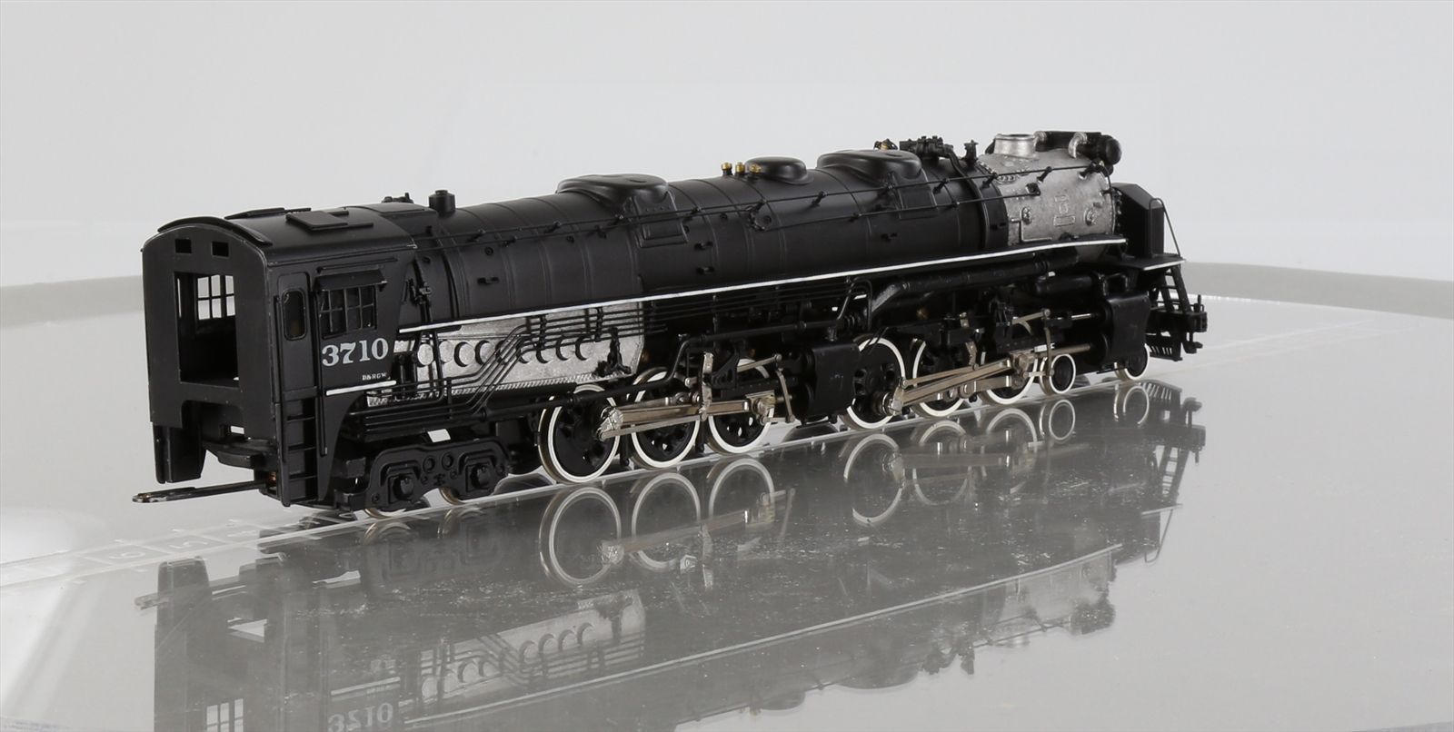HO Brass Model Train - WMC D&RGW Rio Grande 4-6-6-4 Articulated L-105 ...