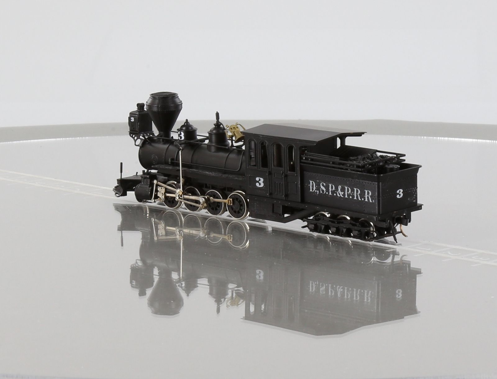 HOn3 Narrow Gauge Brass Balboa Scale Models DSP&P Mason Bogie 2-8-6T ...