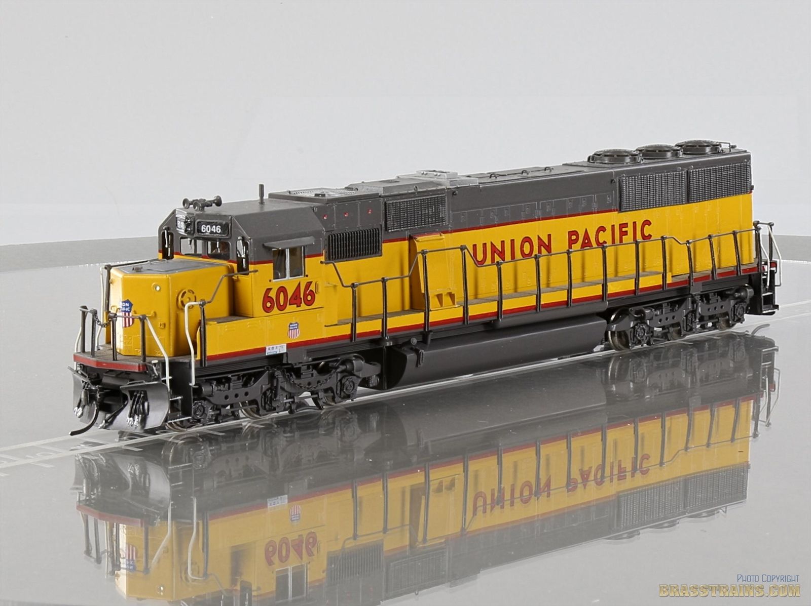 HO Scale Brass - OMI Overland 5046 UP Union Pacific EMD SD60 # 6046 Diesel - Custom