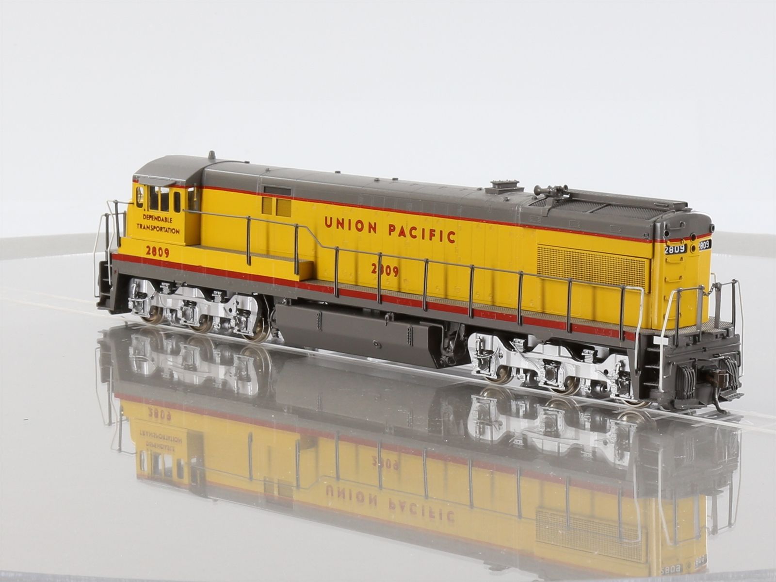 HO Brass Model Train - OMI 1958 UP Union Pacific GE U28C Diesel #2801 ...