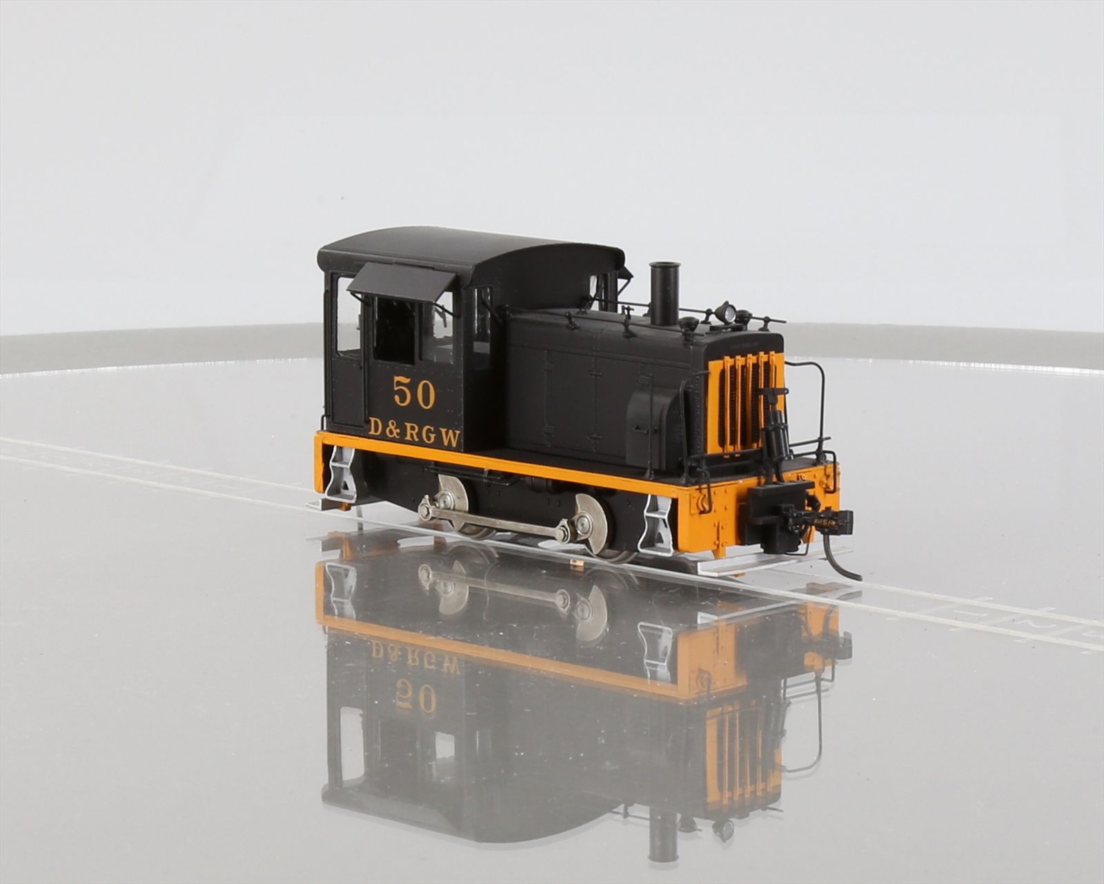 Sn3 Scale Brass Model Train - P-B-L Milestone D&RGW #50 Diesel Engine ...