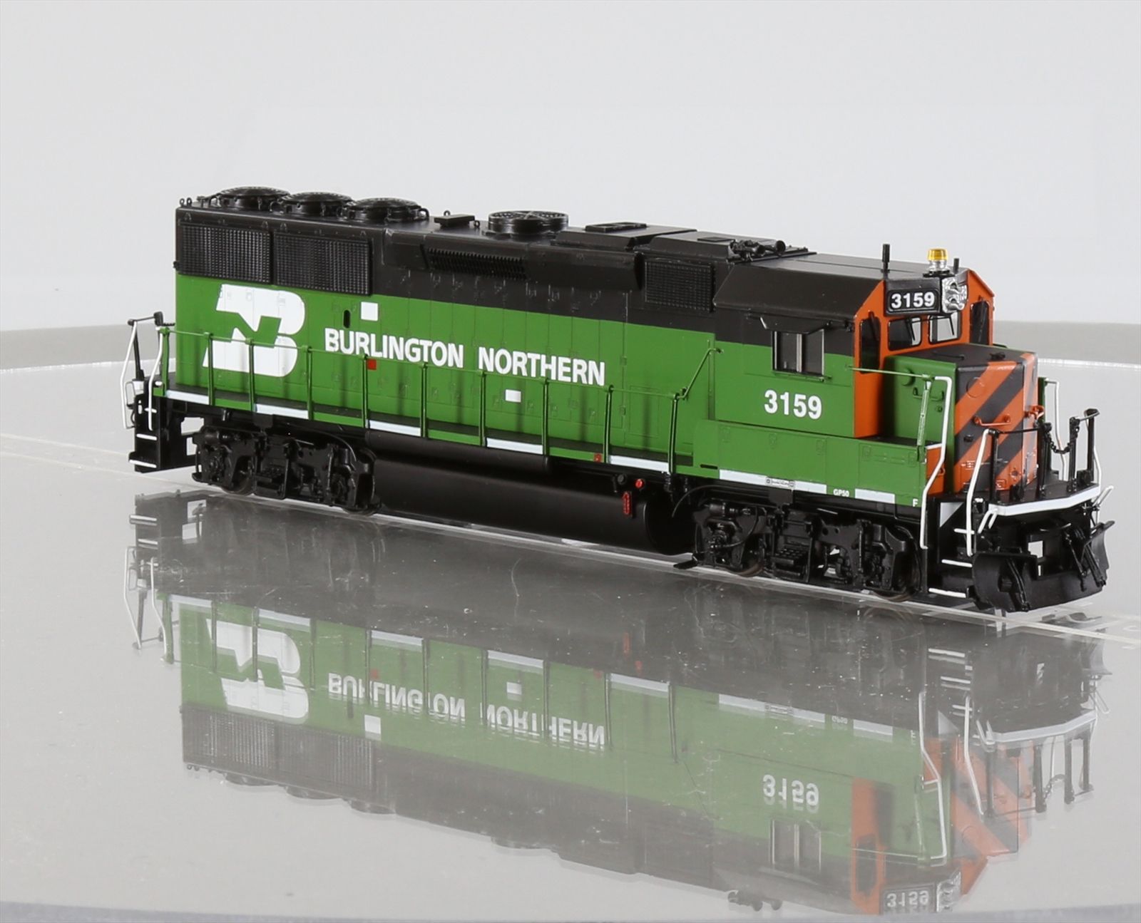 HO Brass Model Train - OMI Overland 5629.1 BN GP50 Burlington Northern #3159 - F/P - 1999 Run