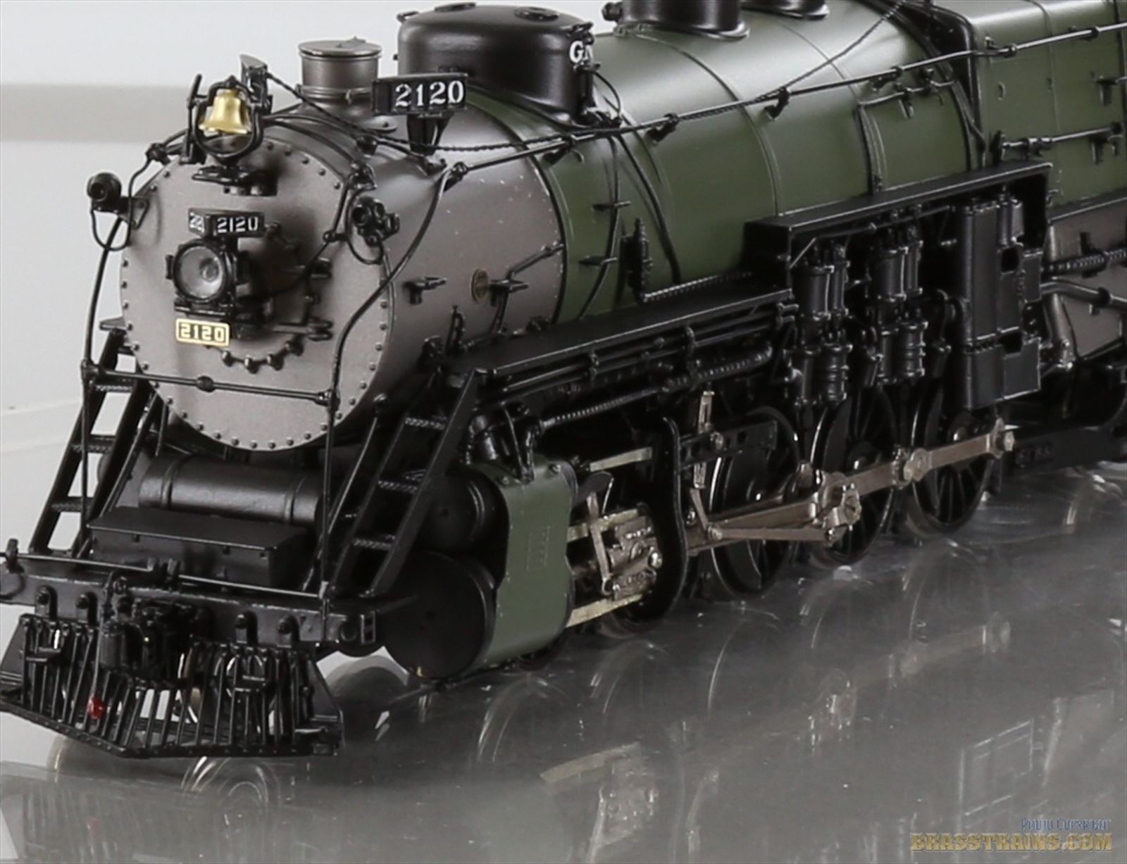 HO Brass Model Train - CIL Challenger 2288.1 GN Great Northern Q-1 2-10 ...