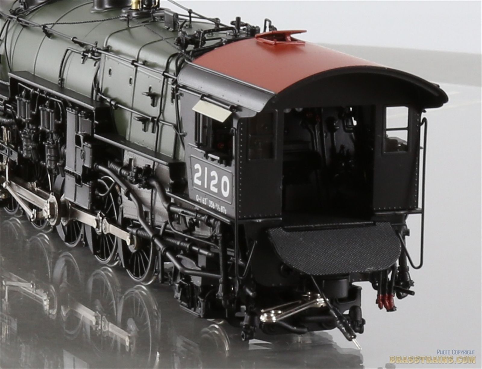 HO Brass Model Train - CIL Challenger 2288.1 GN Great Northern Q-1 2-10 ...