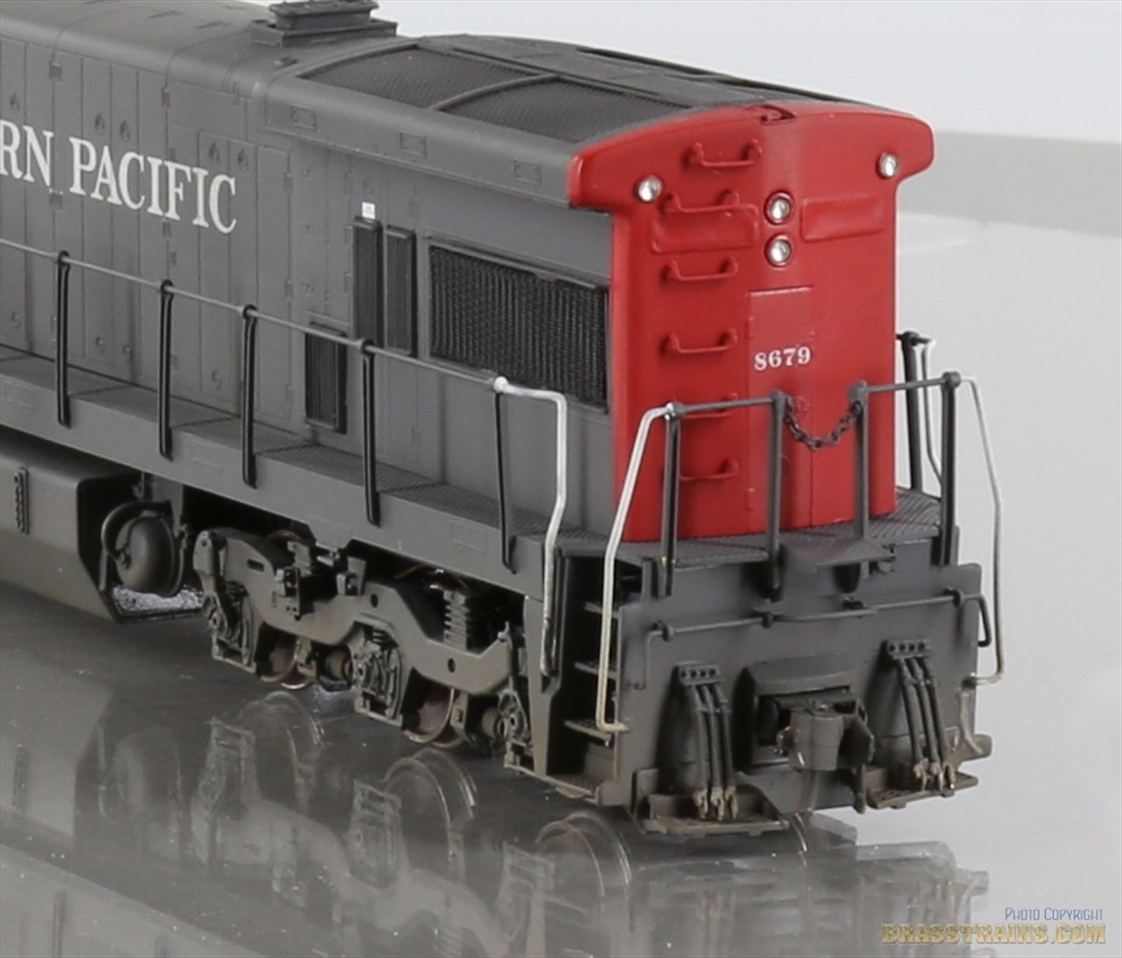HO Scale Brass - OMI 1965 Overland SP Southern Pacific GE U33C Diesel Locomotive #8679 - Custom ...