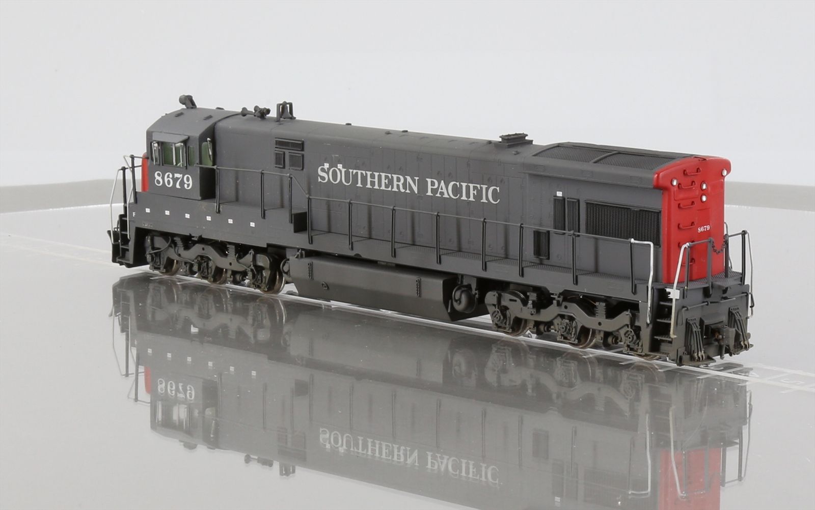 HO Scale Brass - OMI 1965 Overland SP Southern Pacific GE U33C Diesel Locomotive #8679 - Custom ...