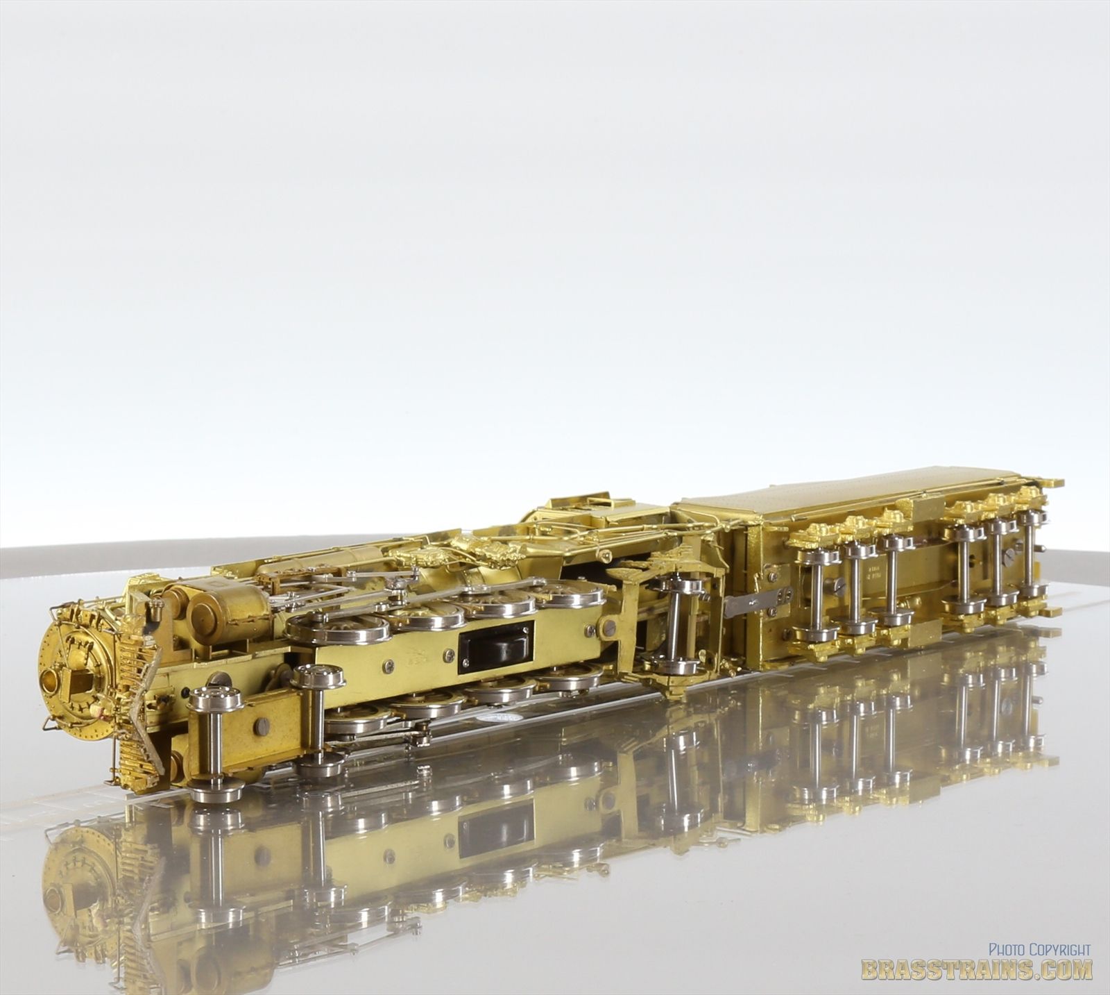 HO Brass Model Train - Sunset Models ATSF Santa Fe 4-8-2 3700 Class - 2 ...