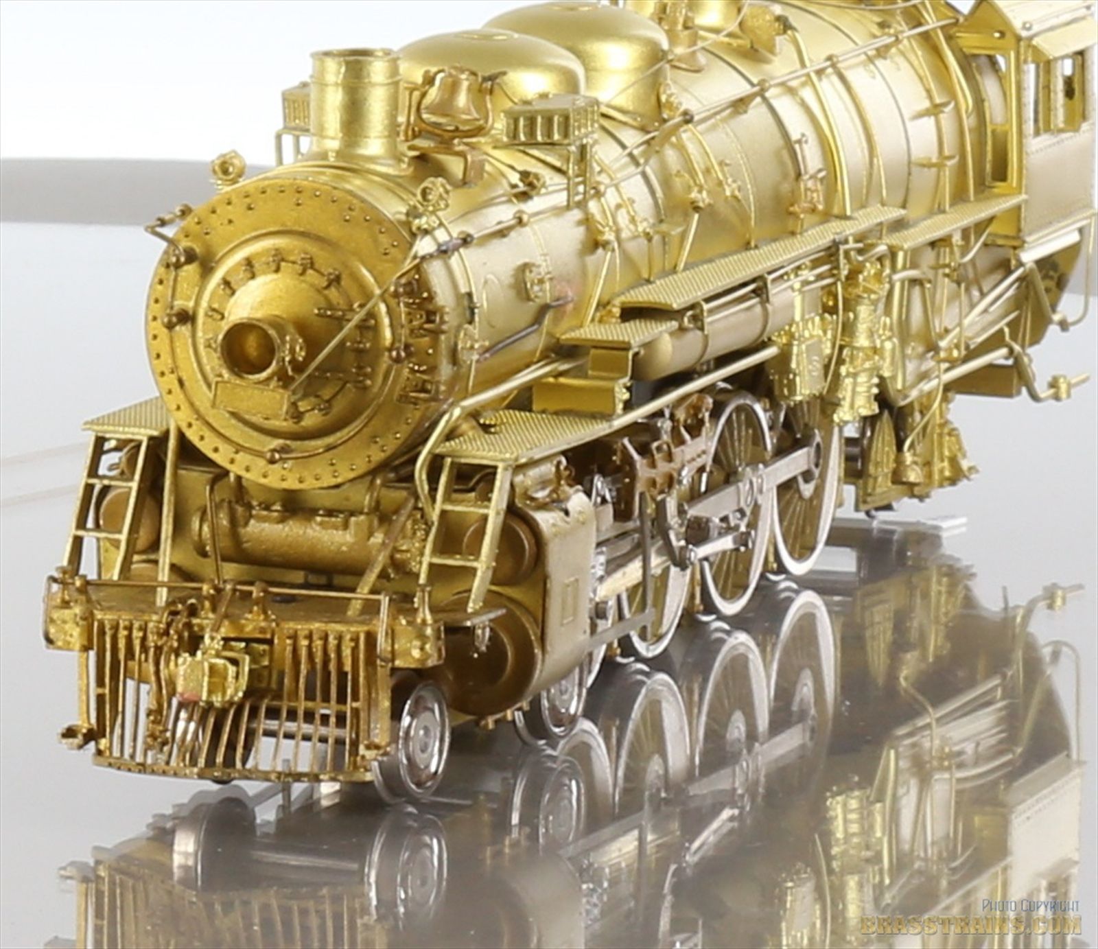 HO Brass Model Train - Sunset Models ATSF Santa Fe 4-8-2 3700 Class - 2 ...