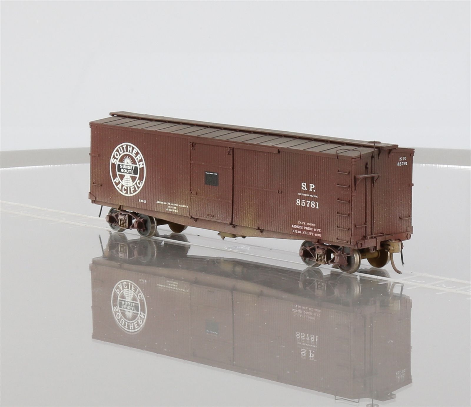 HO Westerfield 1751 Pro Built Kit - SP Southern Pacific B-50-1 - Sunset Route - Box Car #85781