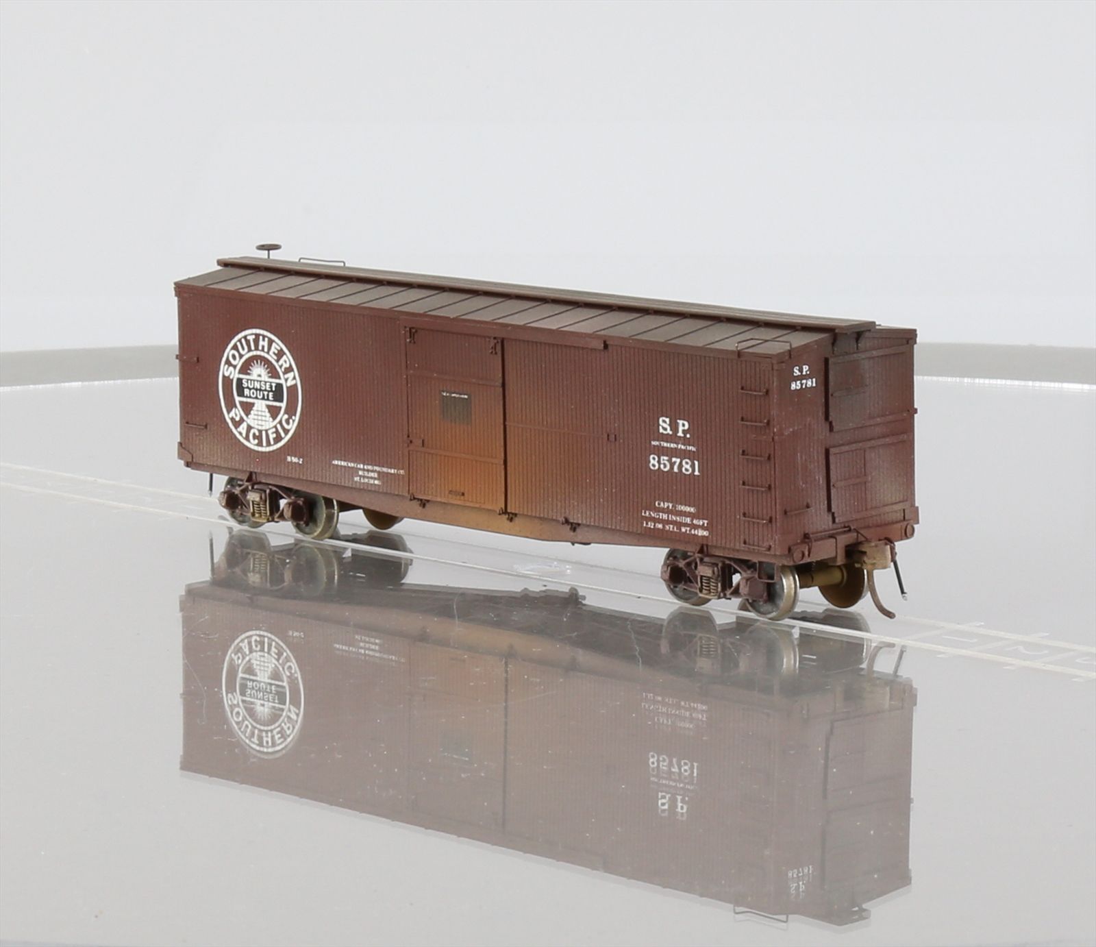 HO Westerfield 1751 Pro Built Kit - SP Southern Pacific B-50-1 - Sunset Route - Box Car #85781