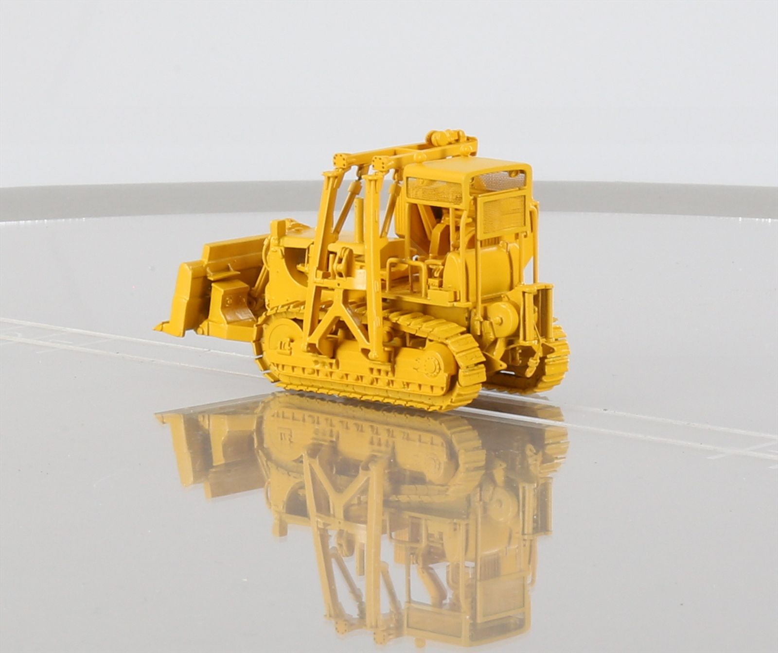 HO Scale Brass Model - OMI 3377.1 Overland Bulldozer w/ Side Boom UP U ...