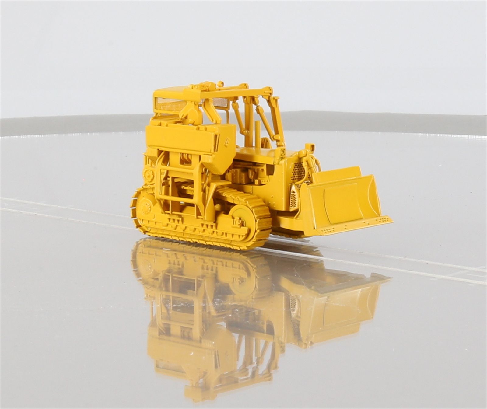 HO Scale Brass Model - OMI 3377.1 Overland Bulldozer w/ Side Boom UP U ...