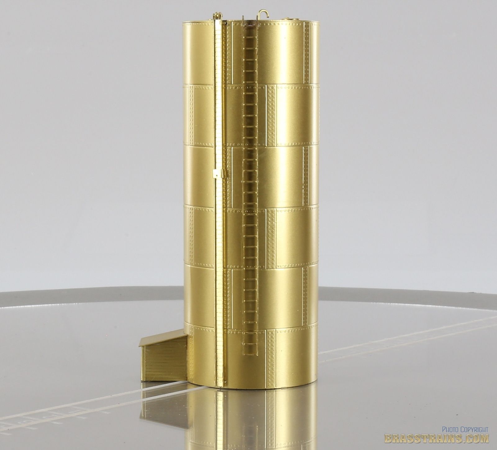 HO Scale Brass Model Structure - NJ Custom Brass WT-155 Vertical Water ...