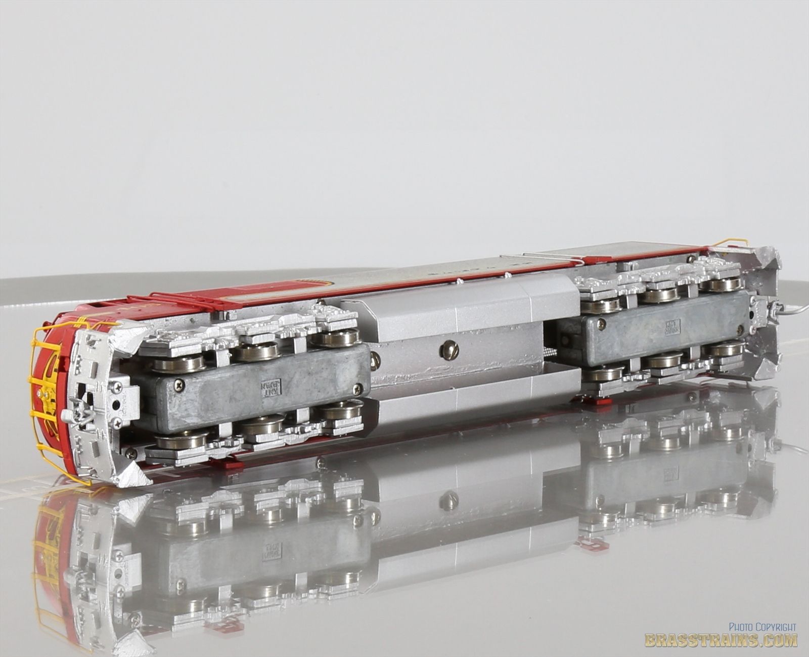 HO Scale Brass Model Train - HM Hallmark GE U30CG Diesel AT&SF Santa Fe ...