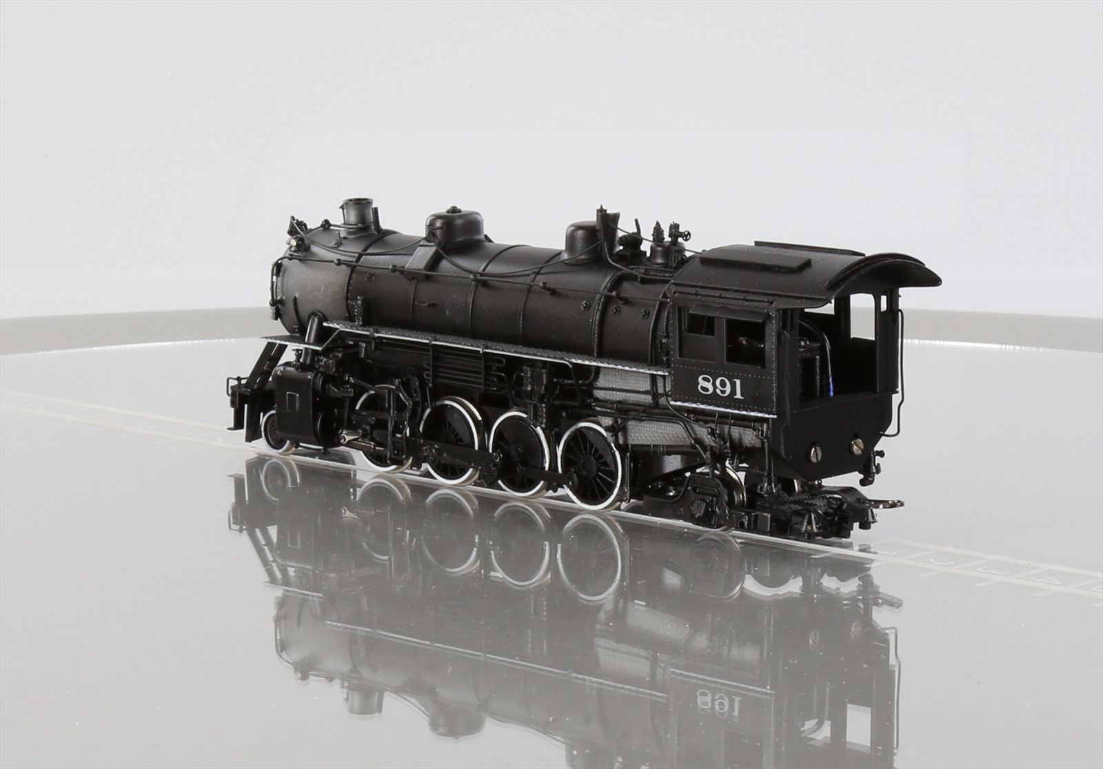 HO Scale Brass Model Train - HM Hallmark MKT 2-8-2 #891 Missouri Kansas ...