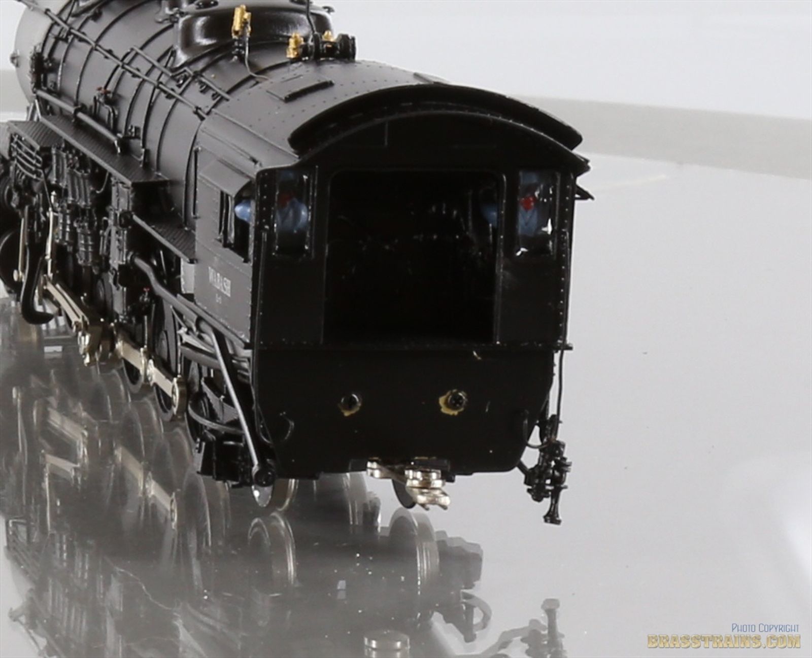 HO Brass Model Train - Sunset Models Samhongsa Wabash L-1 2-10-2 #2517 ...