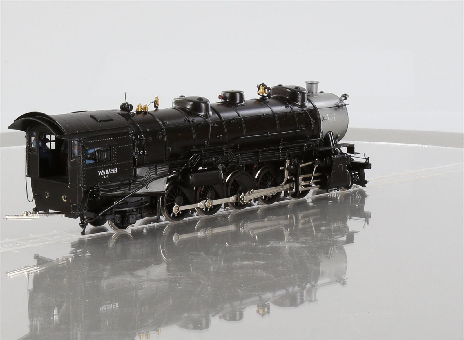 HO Brass Model Train - Sunset Models Samhongsa Wabash L-1 2-10-2 #2517 ...