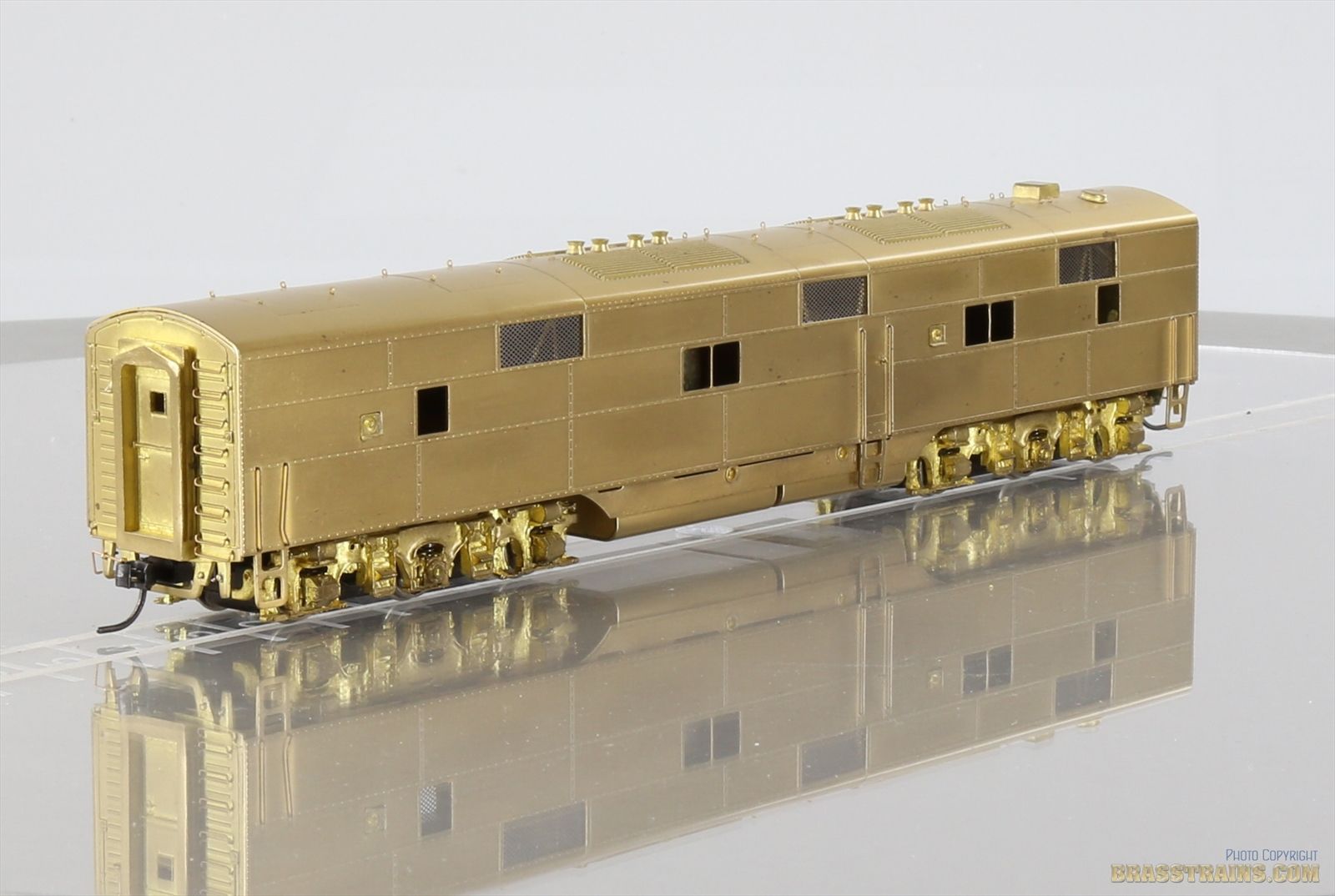 HO Scale Brass Model Train - Oriental Limited EMD E7 E7B Standard ...