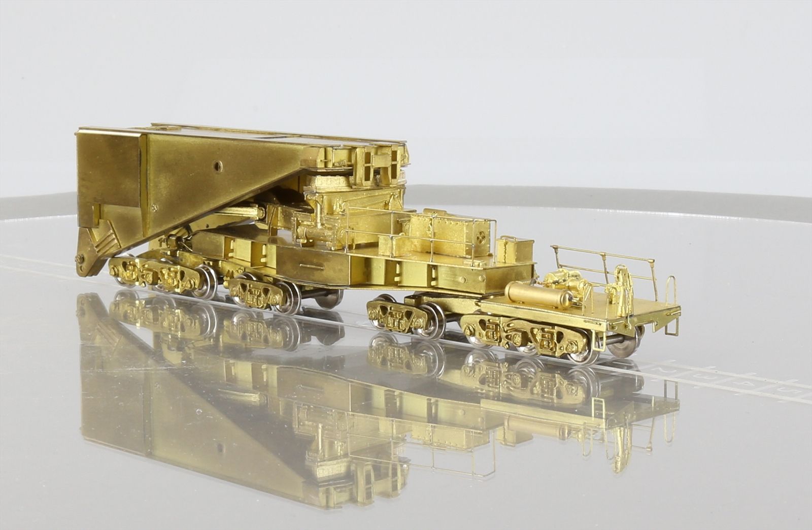 HO Brass Model Train - OMI 1324 Overland Schnabel Transformer Car ...
