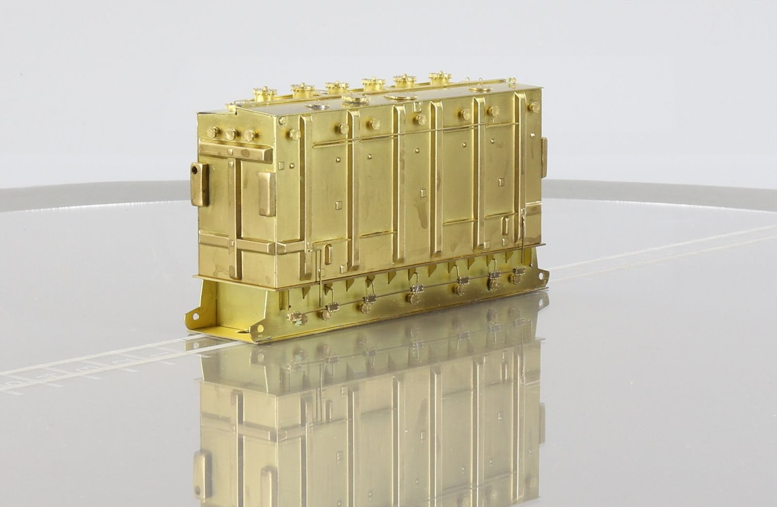 HO Brass Model Train - OMI 1324 Overland Schnabel Transformer Car ...