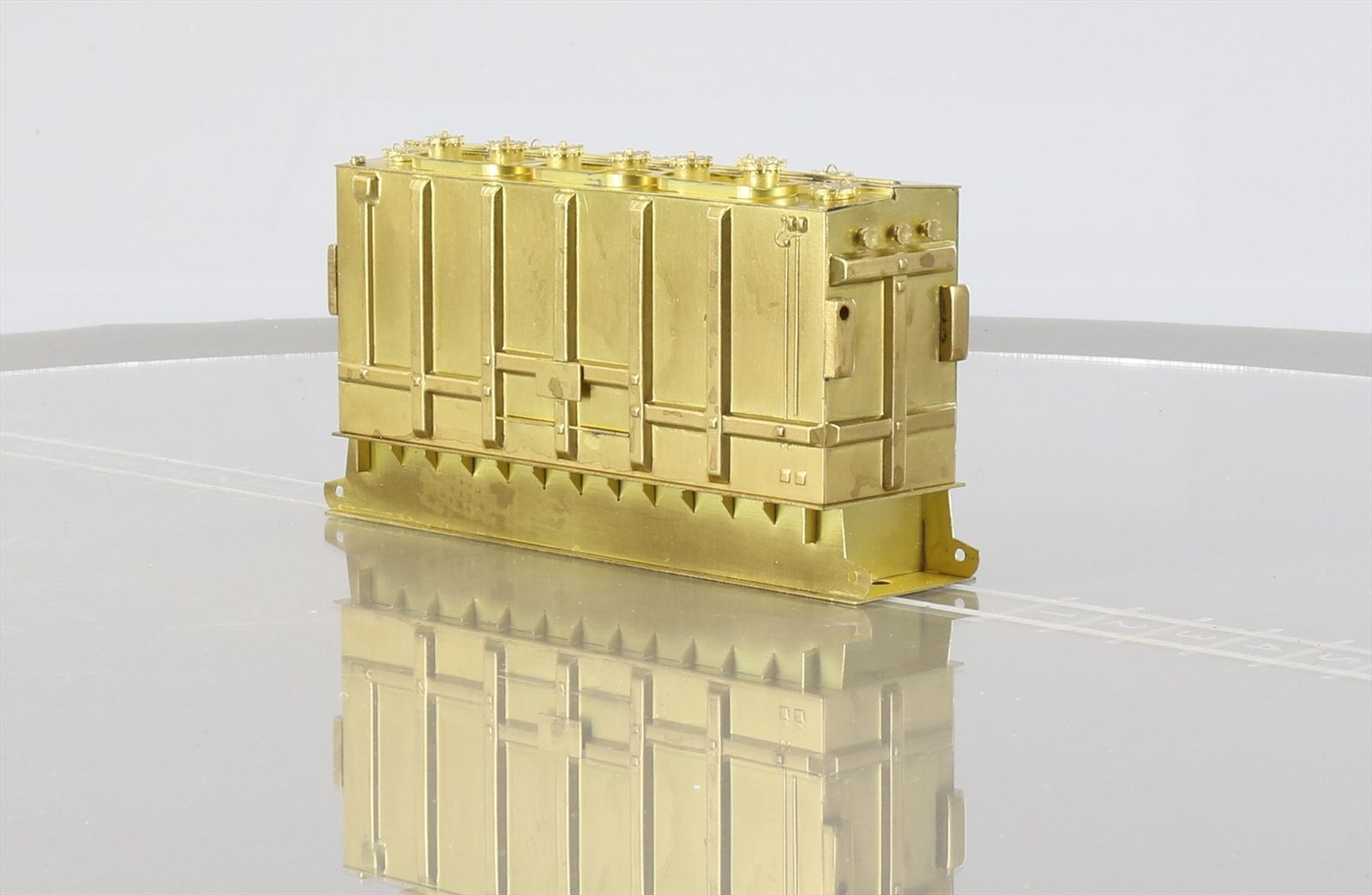 HO Brass Model Train - OMI 1324 Overland Schnabel Transformer Car ...