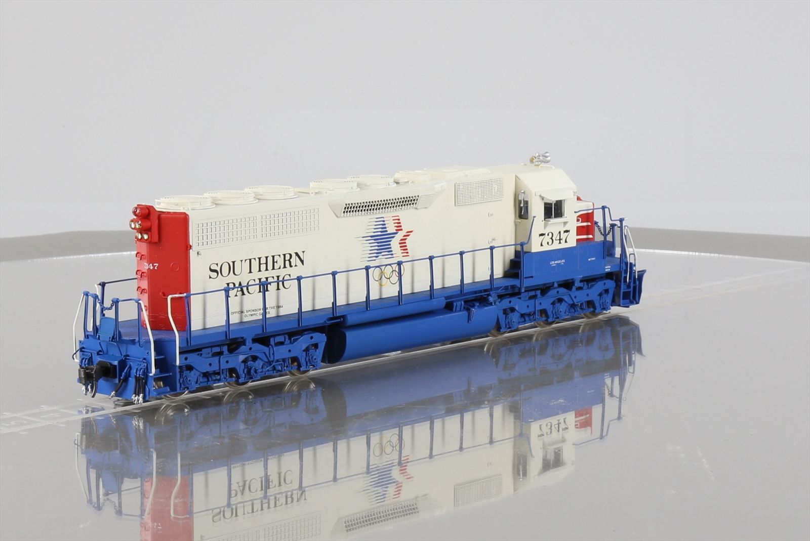 HO Scale Brass - OMI 5391 Overland SP SD40R Southern Pacific #7347 Olympic Paint Scheme - Custom