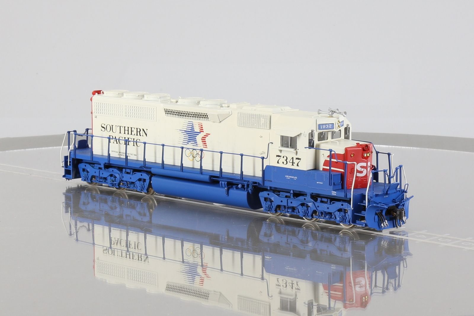 HO Scale Brass - OMI 5391 Overland SP SD40R Southern Pacific #7347 Olympic Paint Scheme - Custom