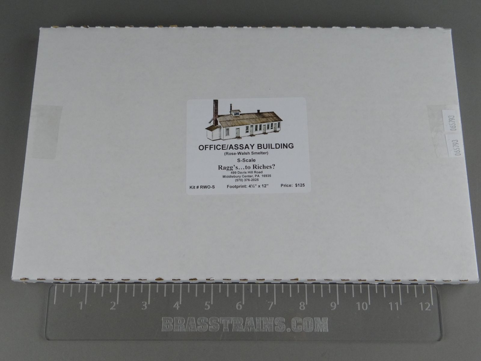 S Scale Ragg's to Riches Craftsman Kit RWO-S - Rose-Walsh Smelter ...