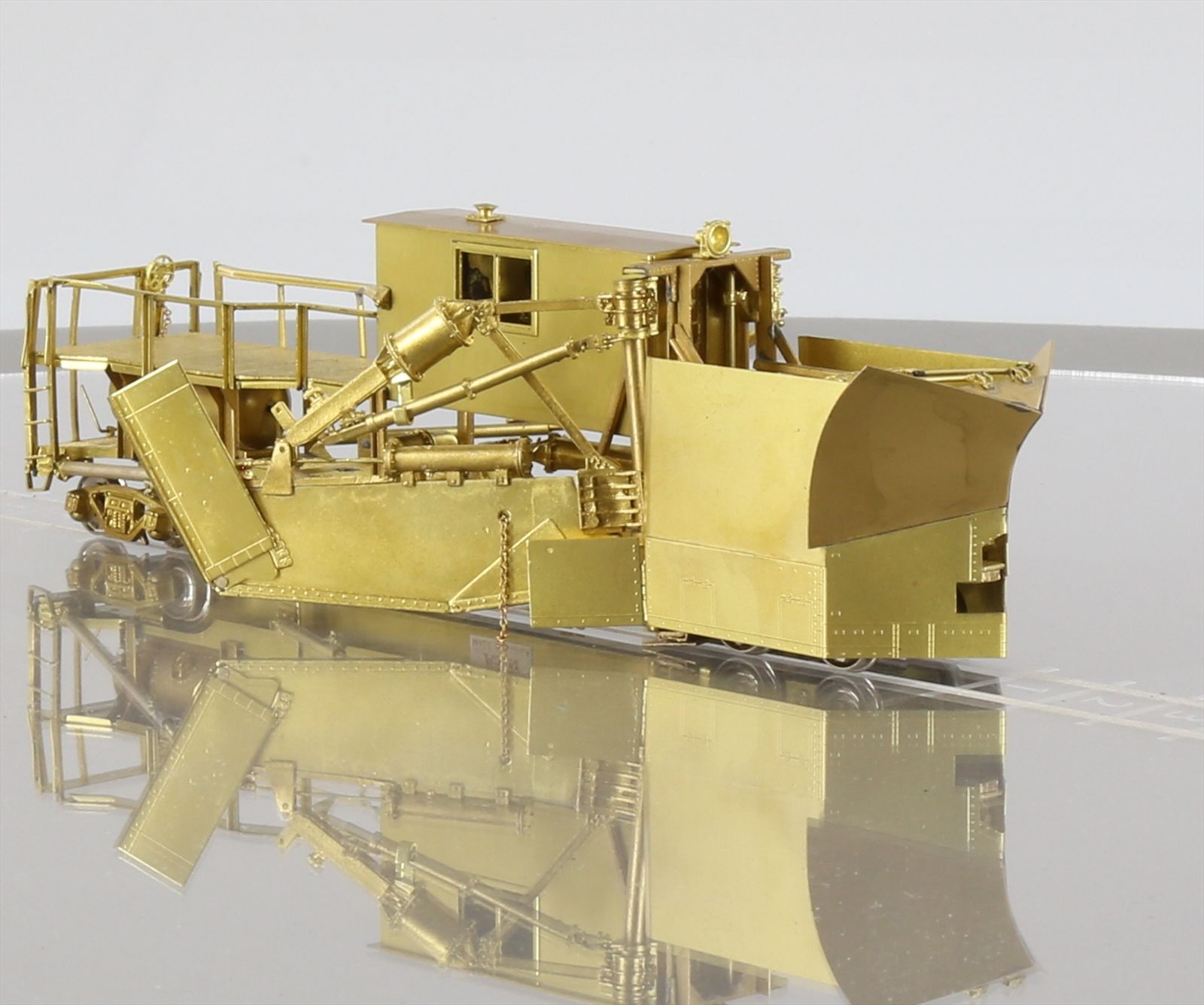 HO Scale Brass Model - OMI 1397 Overland UP / WP Jordan Spreader with ...