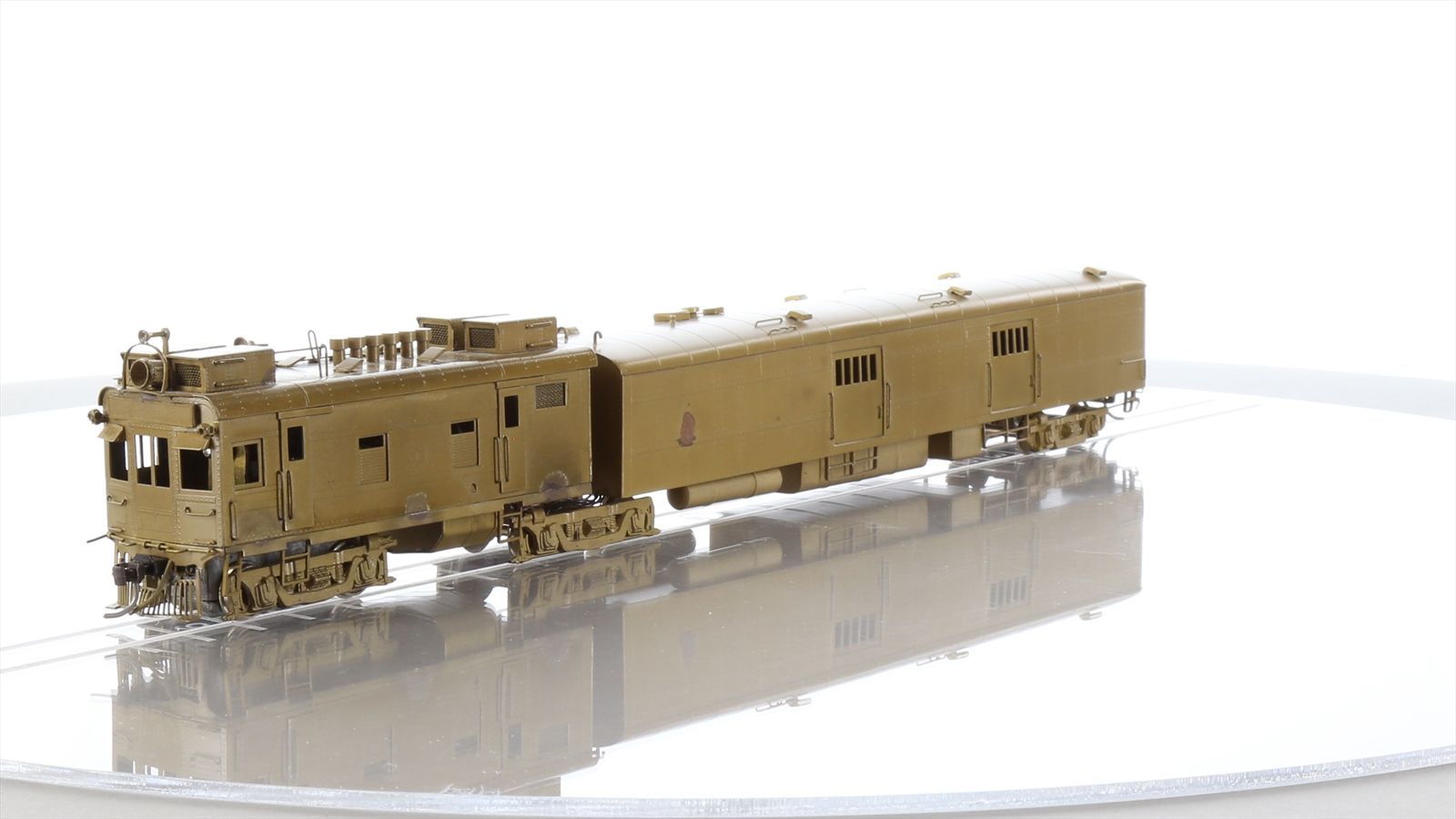 HO Brass Model Train - Hallmark Rok Am ATSF Santa Fe M-190 Articulated ...