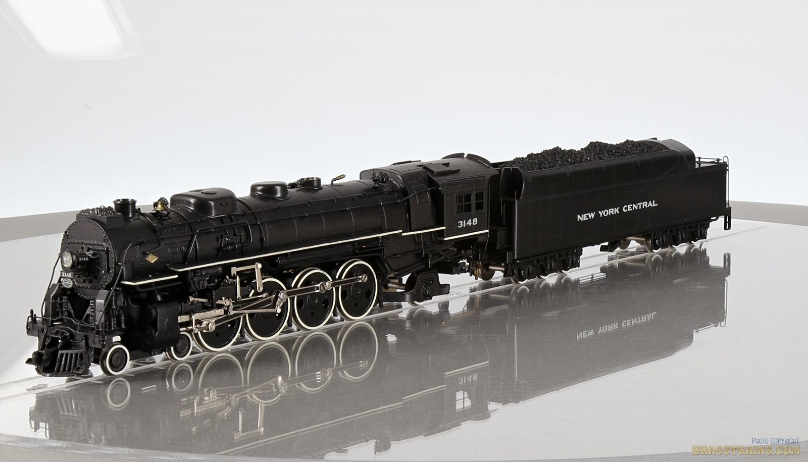HO Brass Model Train - LMB NYC New York Central 4-8-2 Mohawk - #3148 CUSTOM