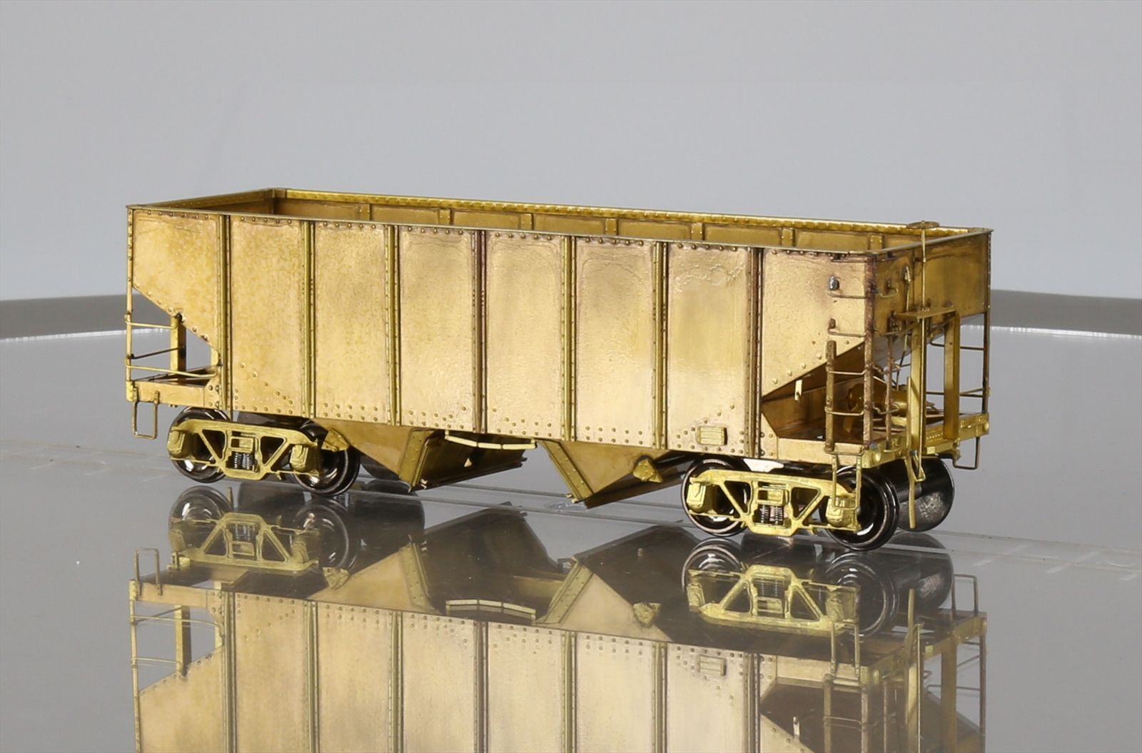 S Scale Brass RRM River Raisin Models USRA 55-Ton Open Hopper Car - As ...