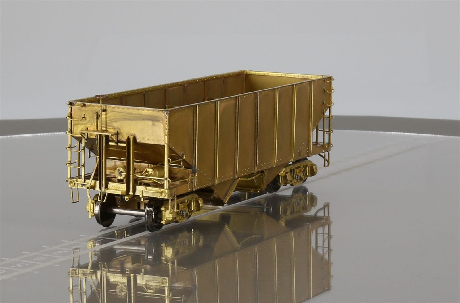 S Scale Brass RRM River Raisin Models USRA 55-Ton Open Hopper Car - As ...