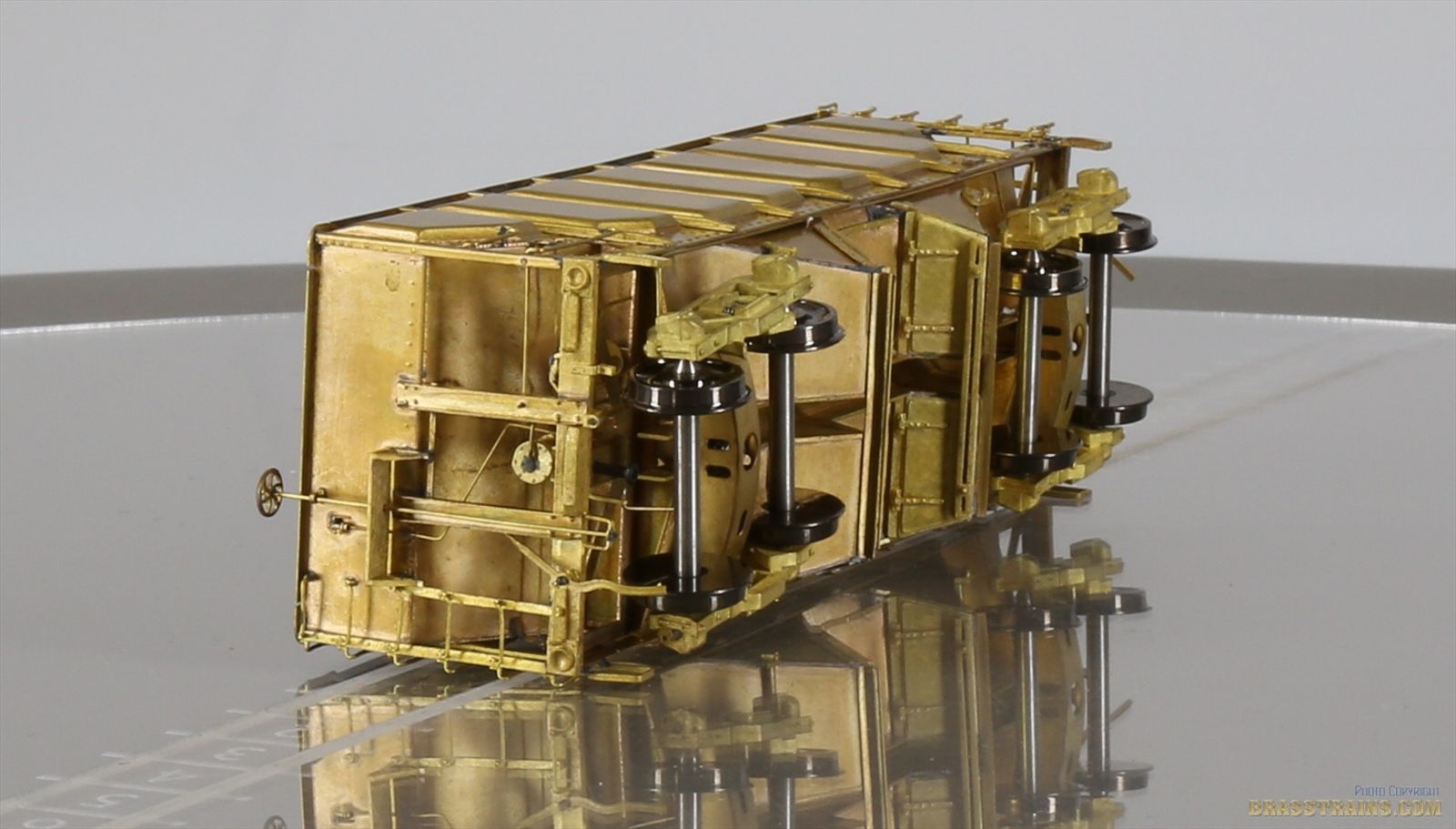 S Scale Brass RRM River Raisin Models USRA 55-Ton Open Hopper Car ...
