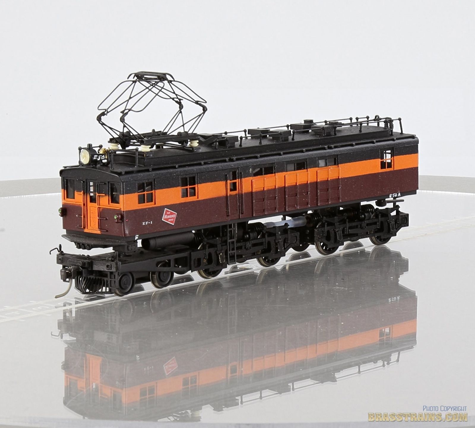 HO Brass Model Train - E. Suydam Milwaukee EF-1 / EF-3 Box Cab Electric ...