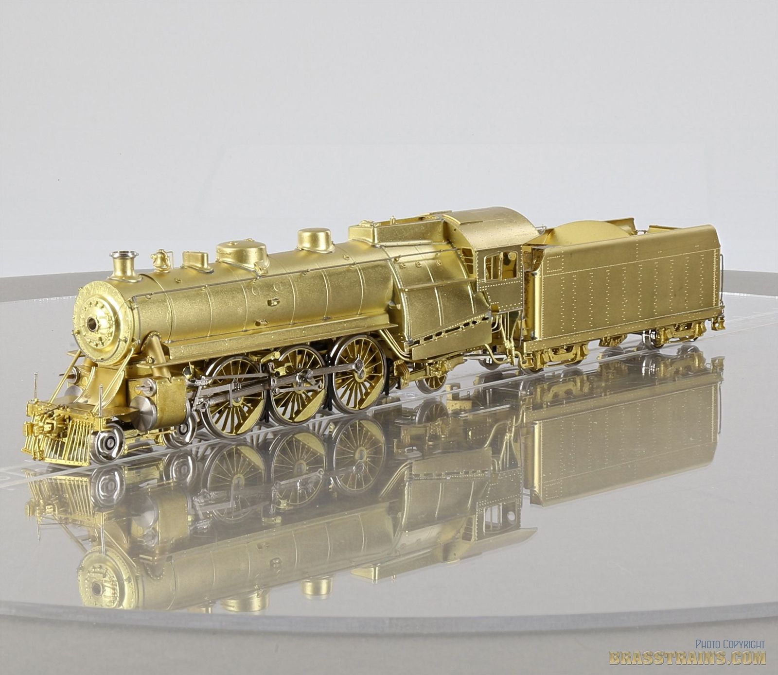 HO Brass Model Train - Overland OMI 1566 Reading 4-6-2 G1Sa Semi ...