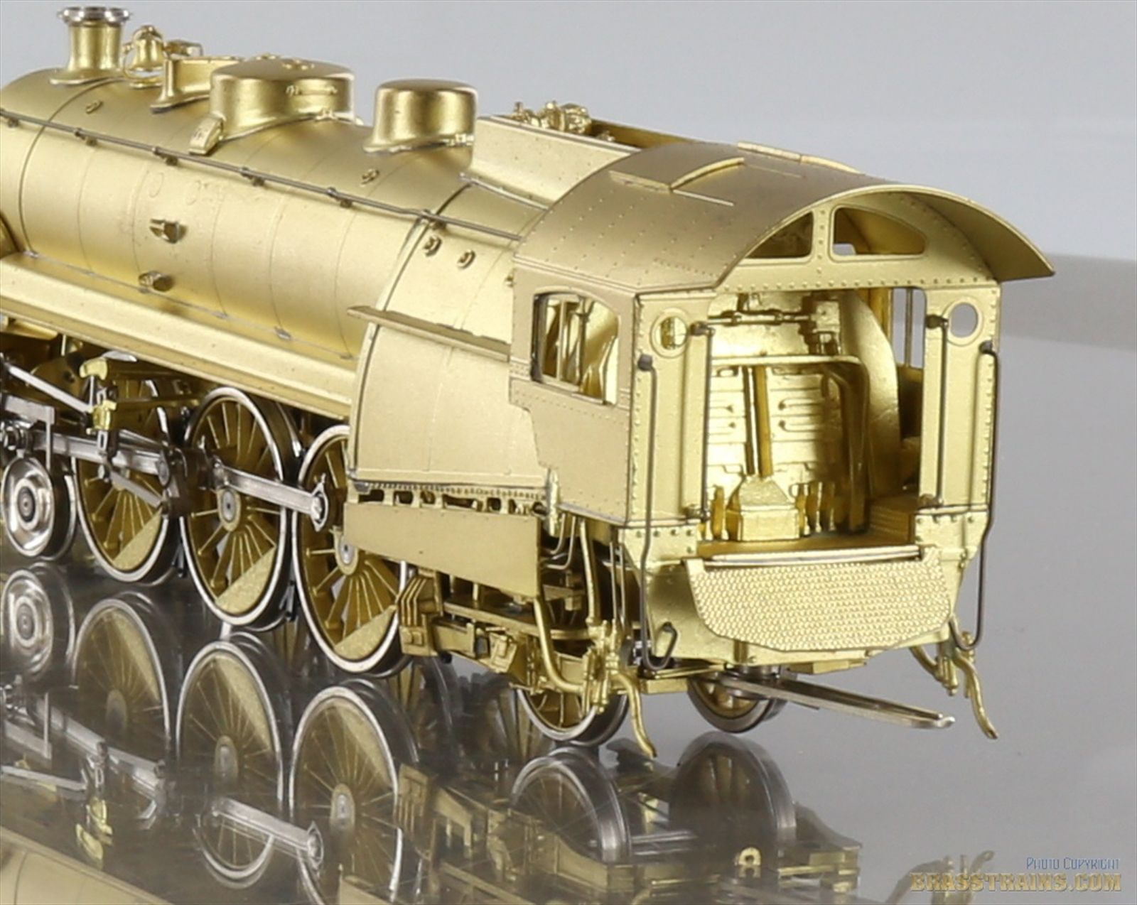 HO Brass Model Train - Overland OMI 1566 Reading 4-6-2 G1Sa Semi ...