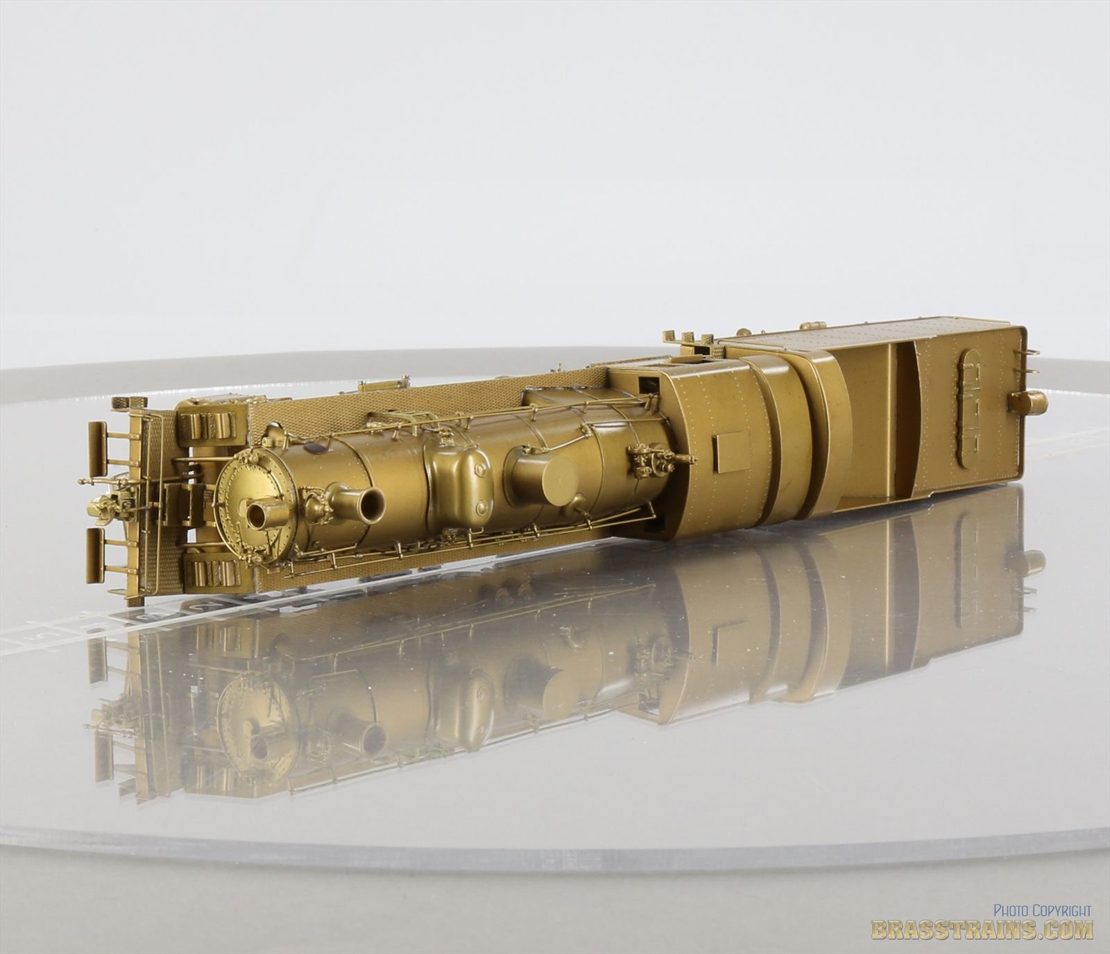 HO Brass Model Train - Custom Brass NJCB Reading J-1 2-10-0 - Unpainted