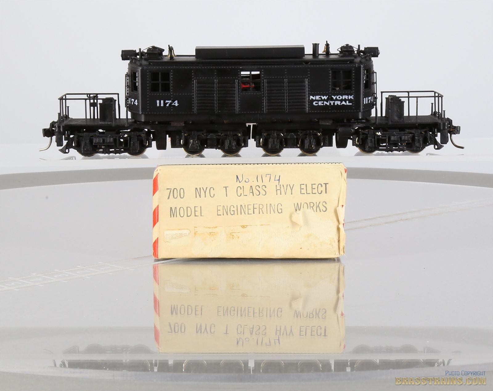 HO Brass Model Train - MEW NYC New York Central T Class Heavy Electric ...