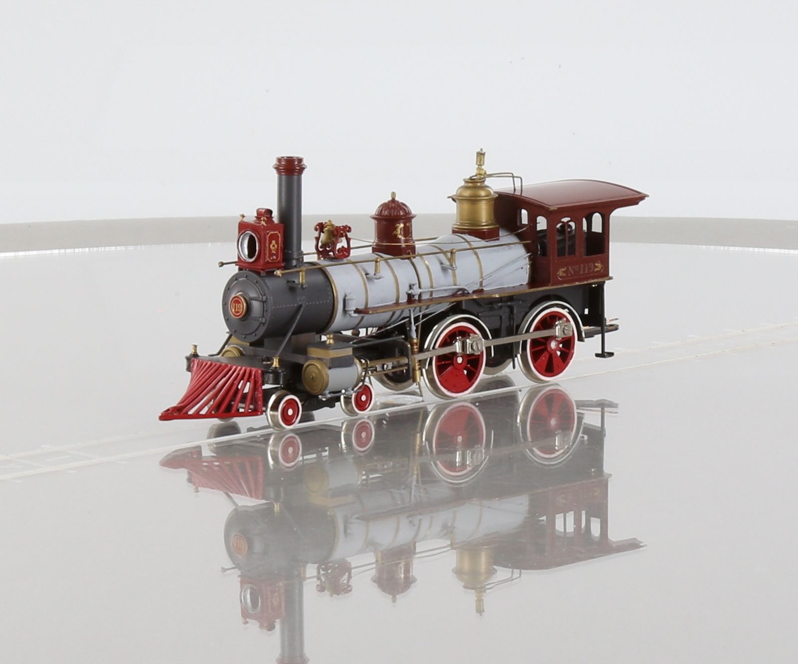 HO Brass Model Train - PFM Golden Spike Centennial 4-4-0 Set CP Jupiter ...