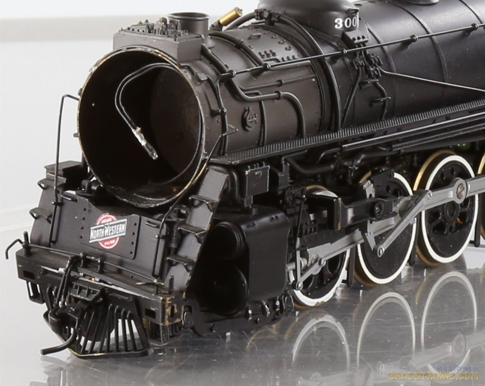 HO Brass Model Train - PFM Sakura #1002 C&NW 4-8-4 Class H Northern ...