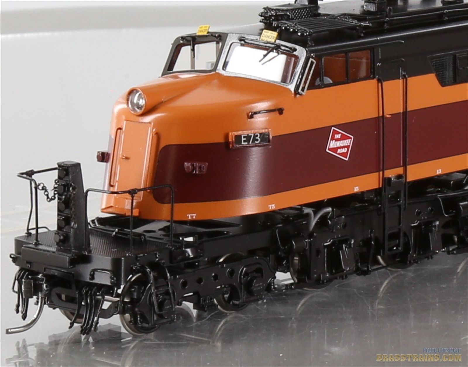 HO Scale Brass Model Train - PSC Precision Scale 1866.1 MILW Milwaukee ...