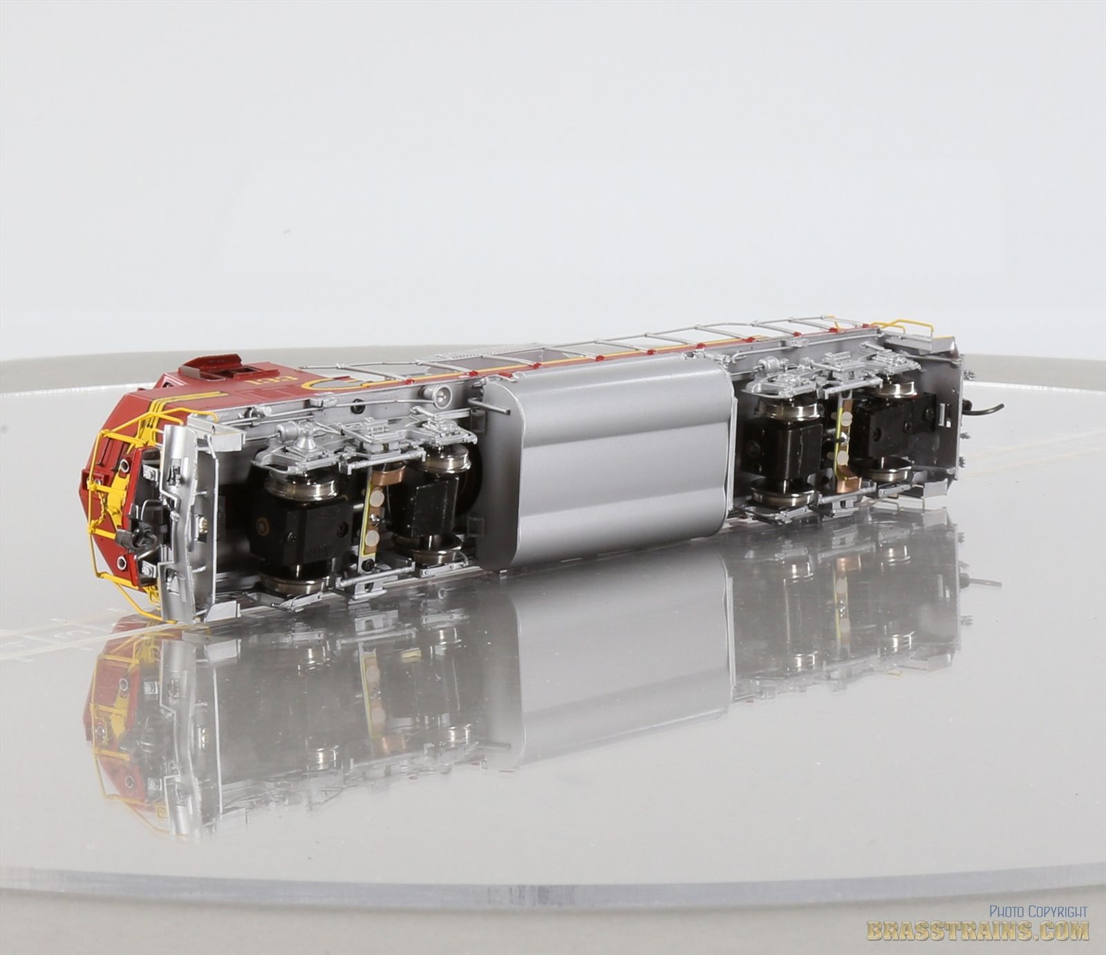 HO Brass OMI Overland ATSF Santa Fe GP60M Diesel #133 Warbonnet - w ...