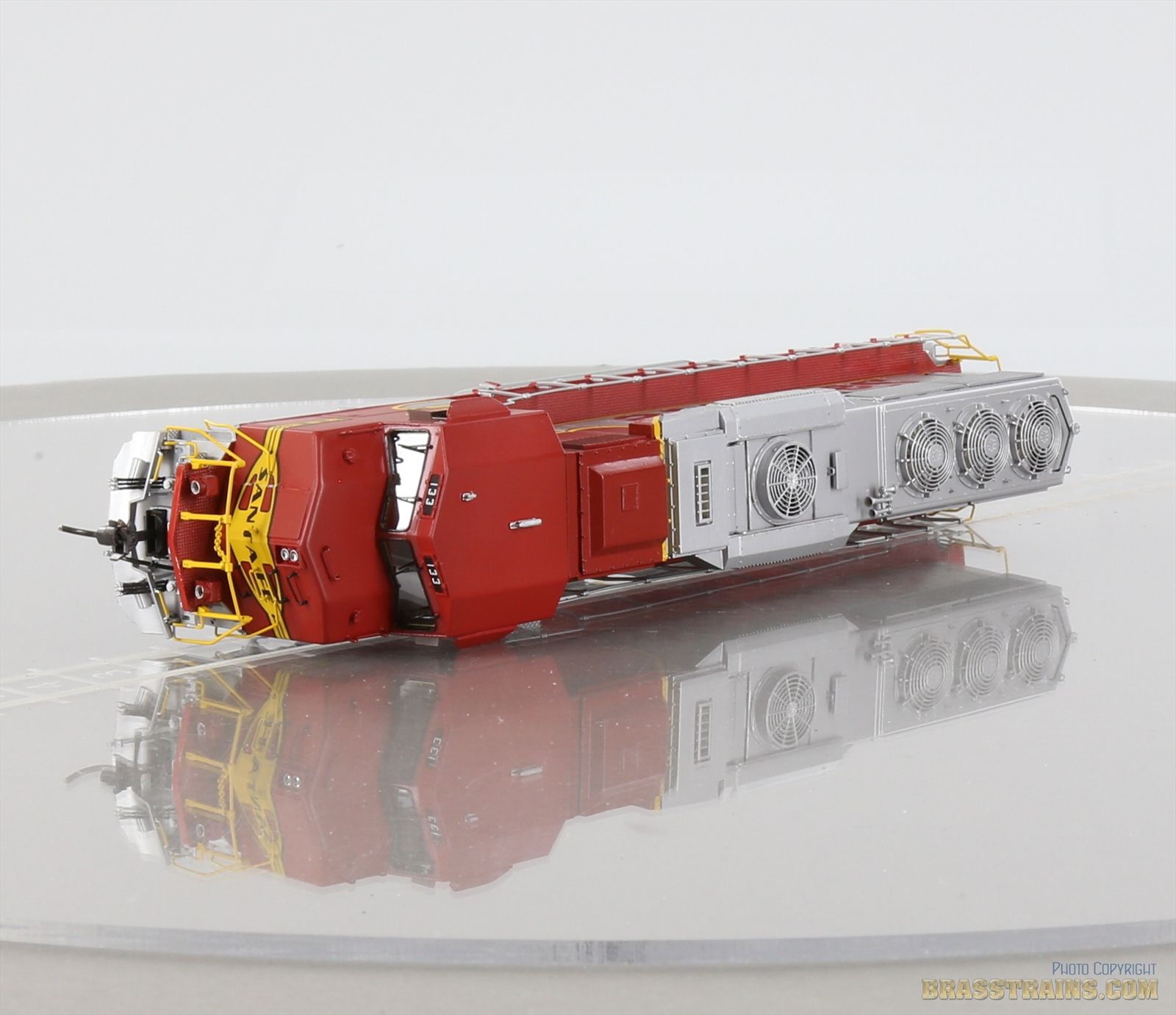 HO Brass OMI Overland ATSF Santa Fe GP60M Diesel #133 Warbonnet - w ...