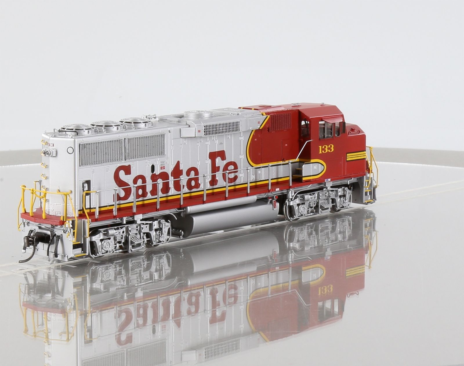 HO Brass OMI Overland ATSF Santa Fe GP60M Diesel #133 Warbonnet - w ...