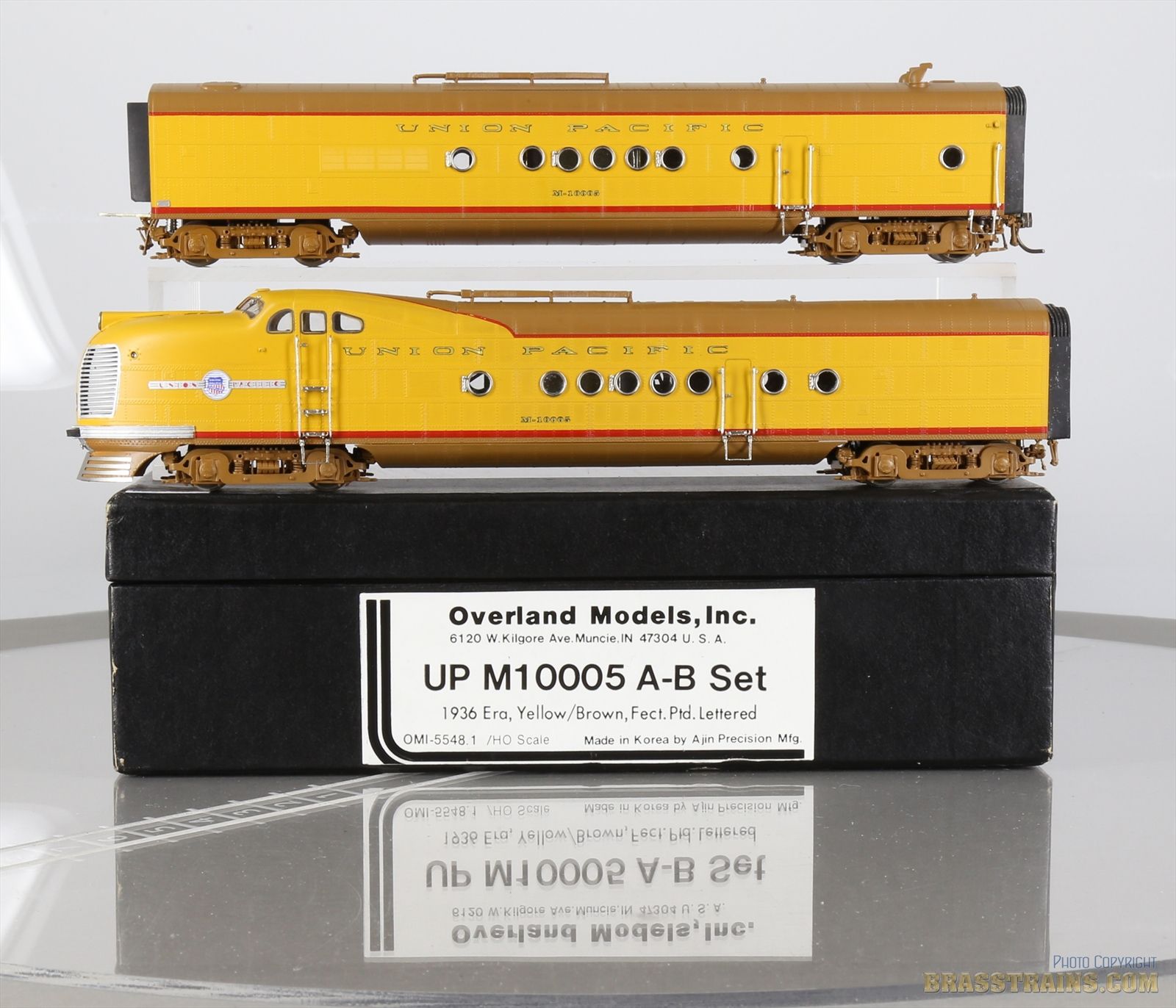 HO Scale Brass Model Train - OMI Overland 5548.1 UP Union Pacific ...