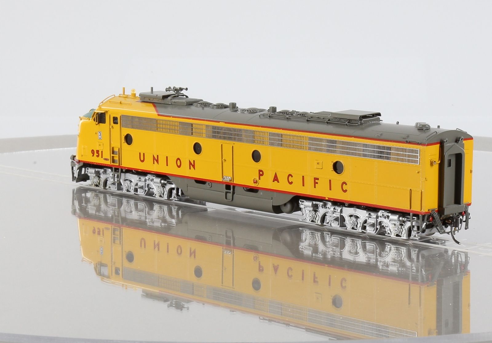 HO Brass Model Train - OMI #6225.1 Overland UP Union Pacific ABA E9 ...