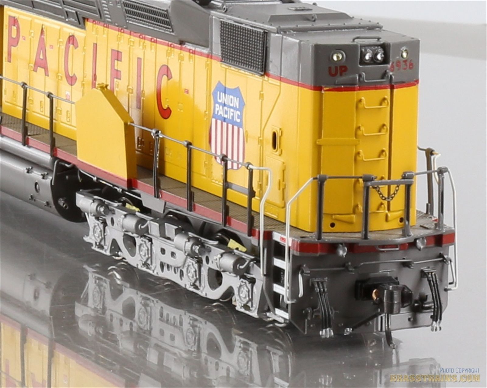 HO Scale Brass Diesel Locomotive - Overland OMI 5411.1 UP Union Pacific ...