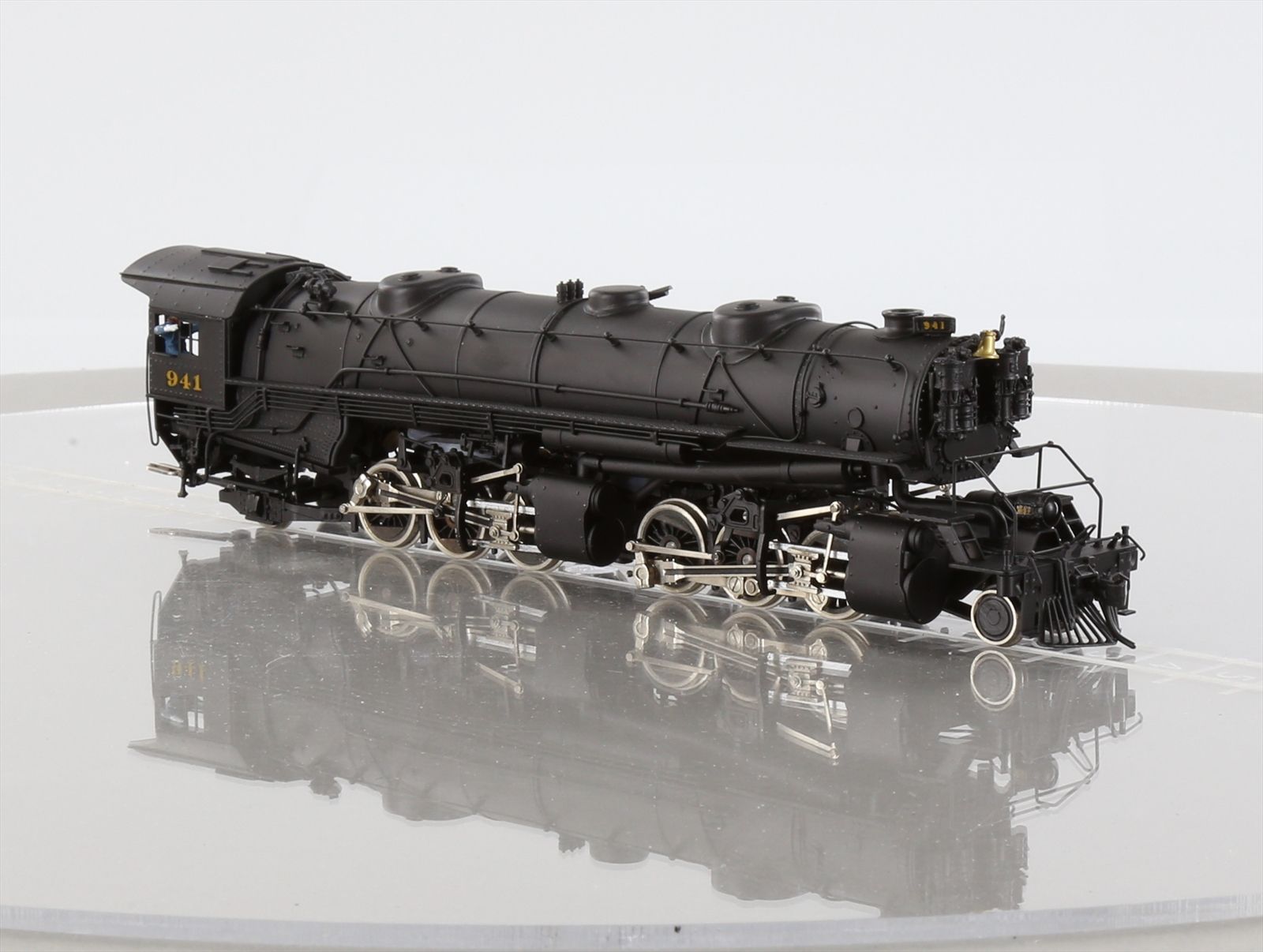 HO Scale Brass Model Train - Akane USRA 2-6-6-2 Locomotive + Tender ...